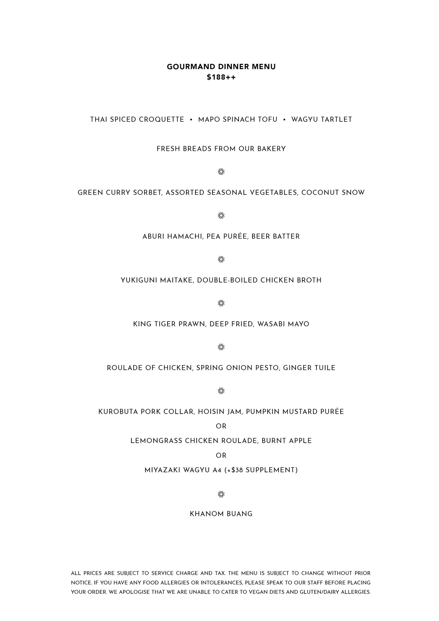 Menu#N# – Sonder
